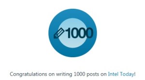 INTEL TODAY — First 1000 Posts | Intel Today